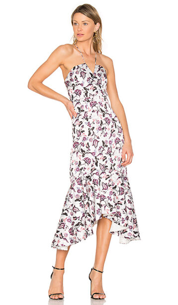 Kyle Richards' Floral Dress at PK's Birthday | Big Blonde Hair