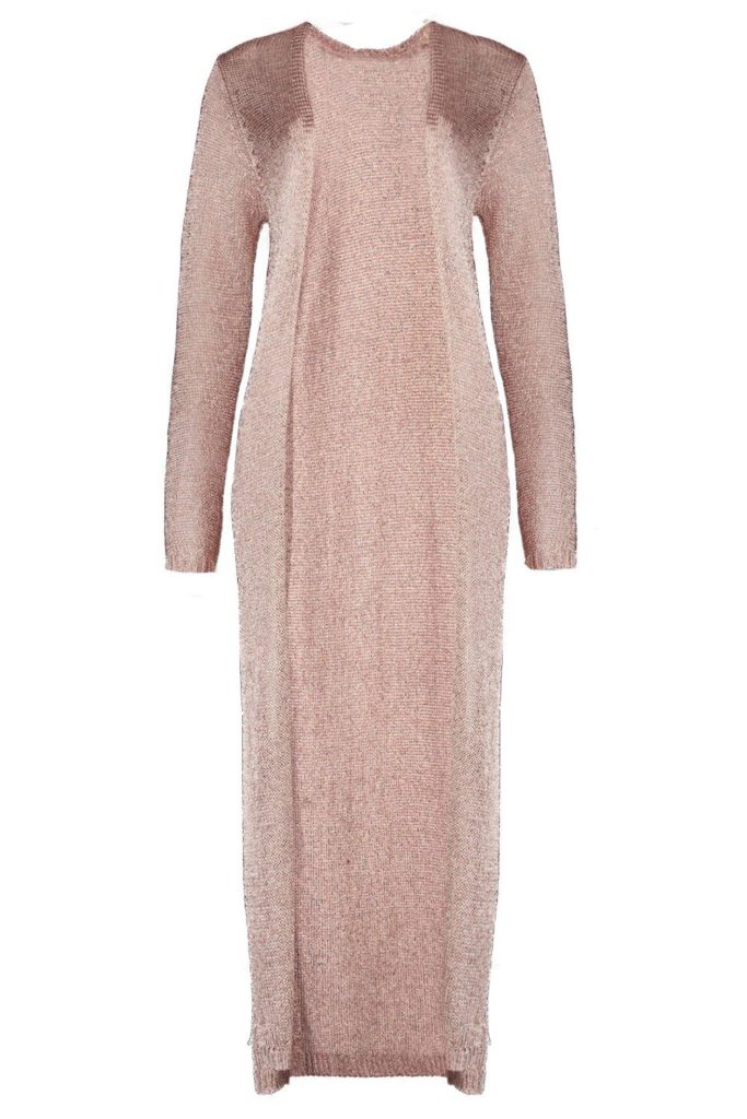 Robyn Dixon's Long Gold Cardigan Sweater | Big Blonde Hair