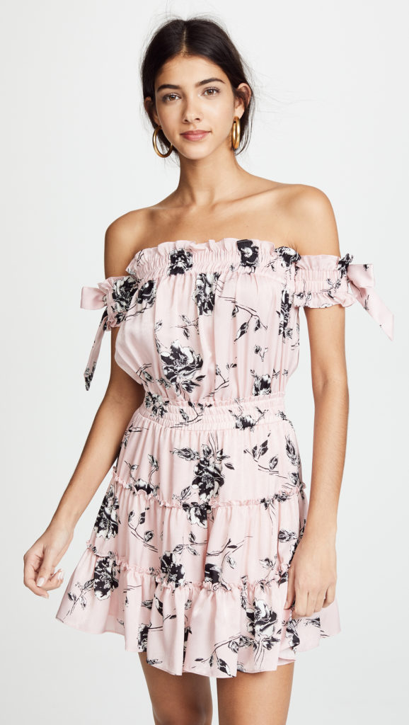 Tinsley Mortimer’s Pink Floral Dress | Big Blonde Hair