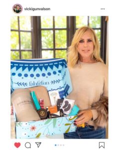 Vicki Gunvalson's Fur Sweater on Instagram | Big Blonde Hair