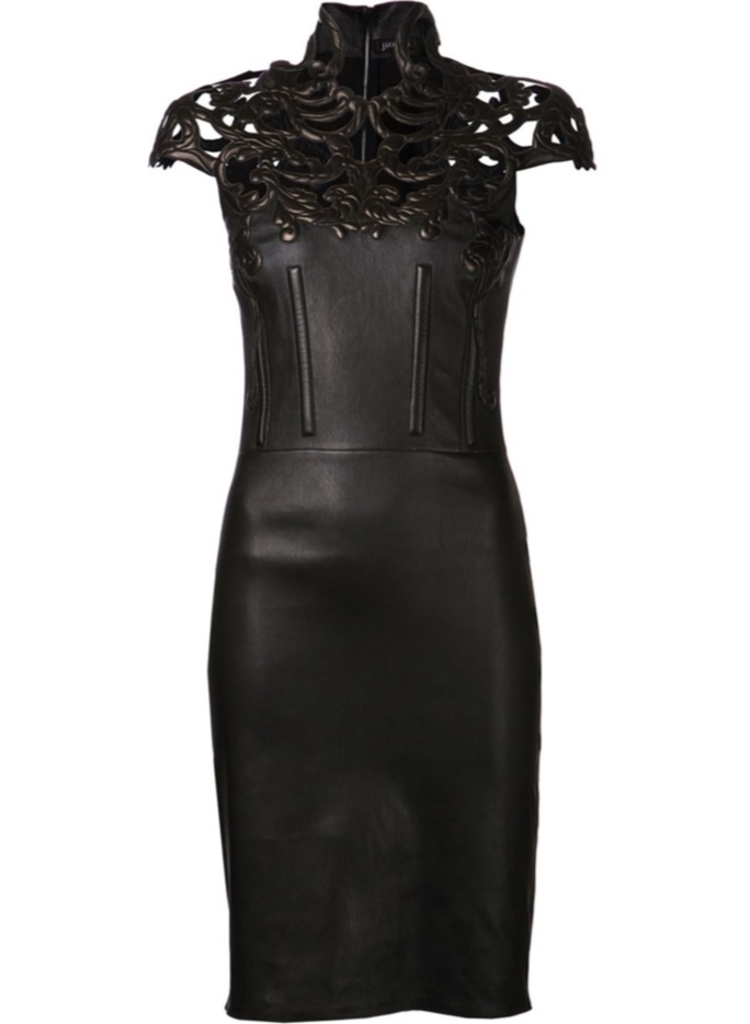 Ramona Singer's Black Leather Dress on WWHL | Big Blonde Hair