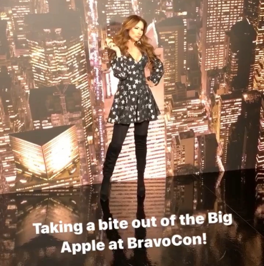 LeeAnne Locken’s Star Dress at BravoCon | Big Blonde Hair