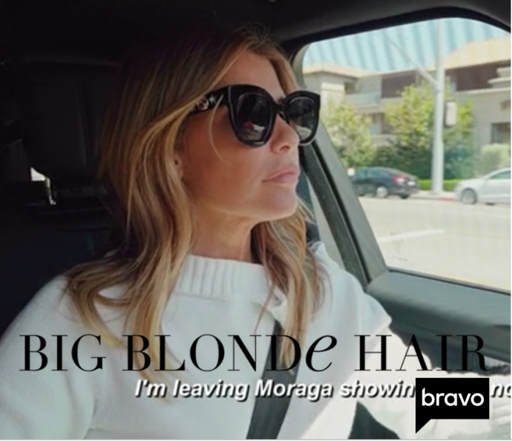 Tracy Tutor’s Star Sunglasses and Mask | Big Blonde Hair