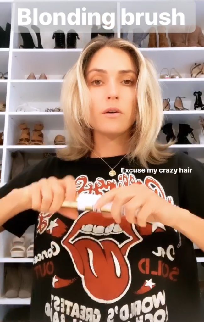 Kary Brittingham’s Rolling Stones Tee | Big Blonde Hair