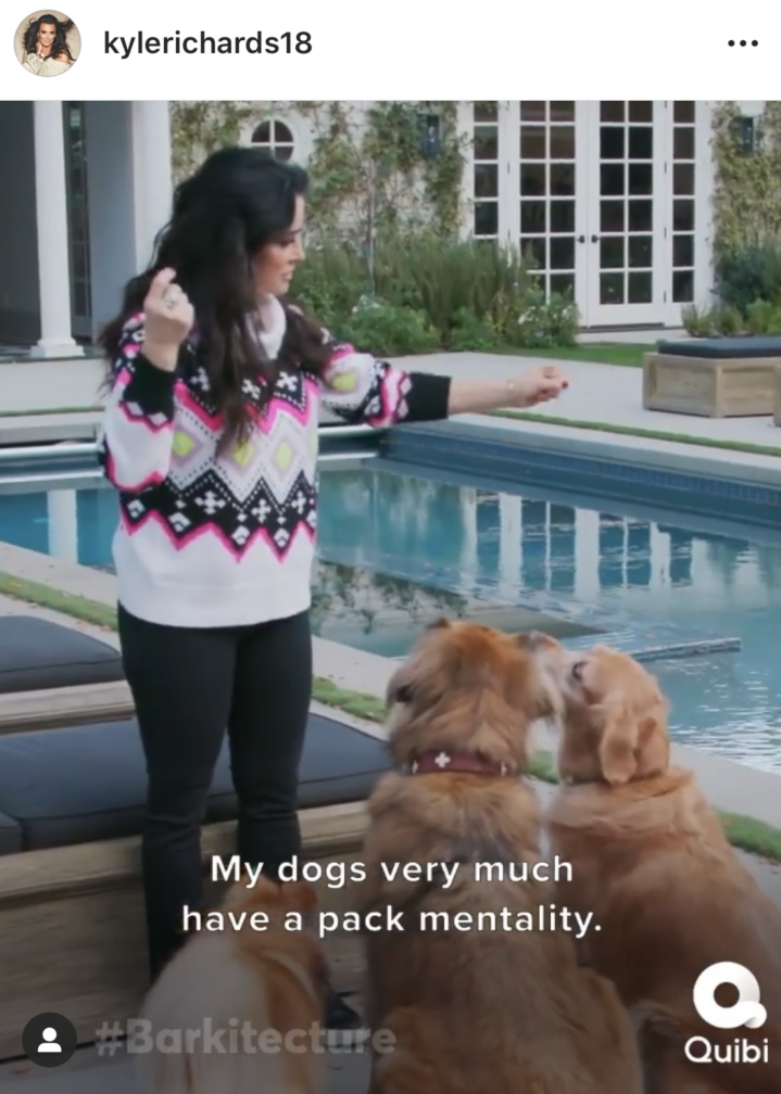Kyle Richards' Neon Fair Isle Sweater | Big Blonde Hair