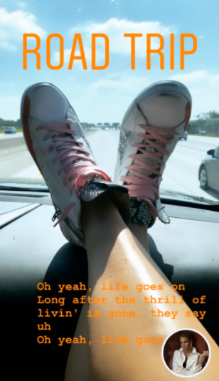 Tracy Tutor's High Top Sneakers | Big Blonde Hair