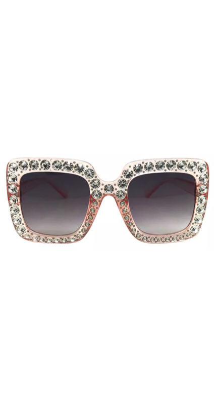 Cameran Eubanks’ Crystal Studded Sunglasses | Big Blonde Hair