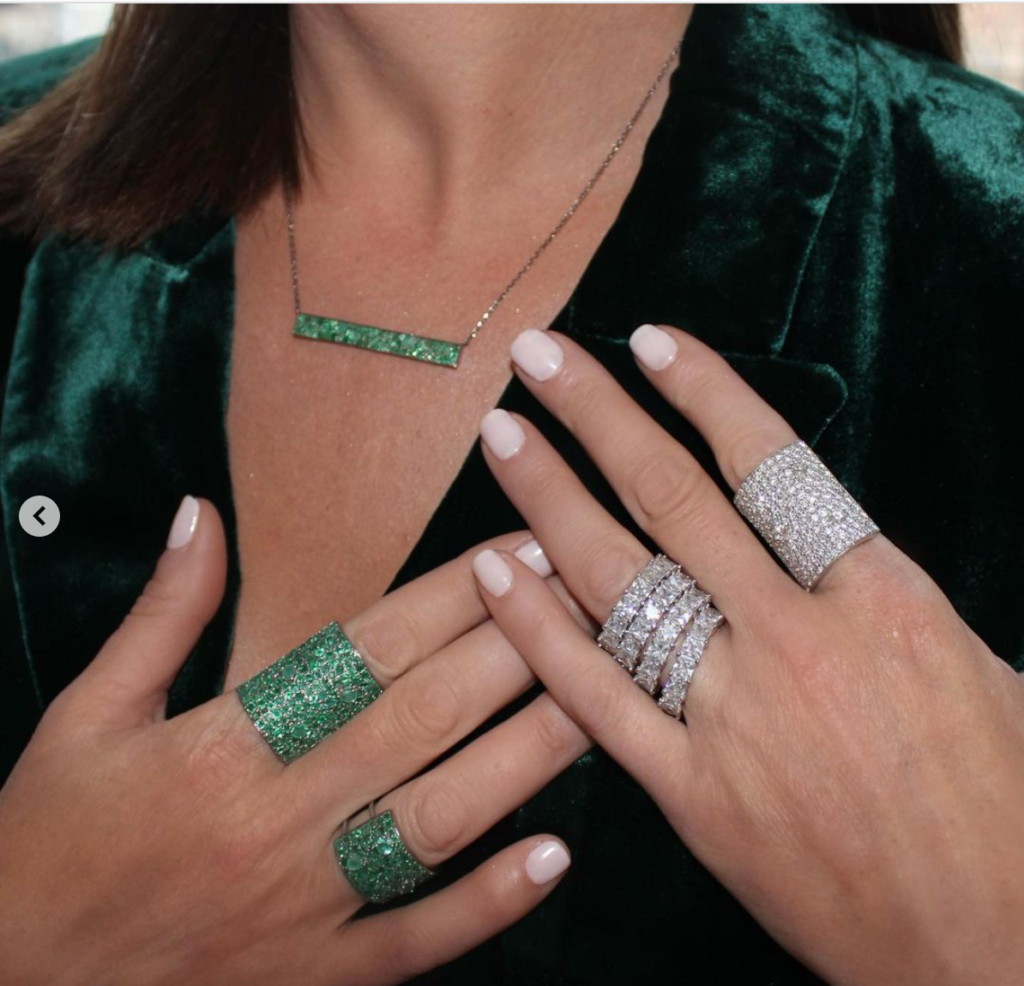 Meredith Marks' Green Velvet Blazer | Big Blonde Hair