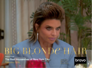 Lisa Rinna's Blue Blazer Dress