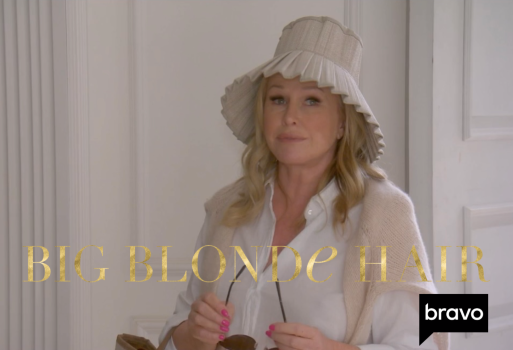 Kathy Hilton's Pleated Bucket Hat