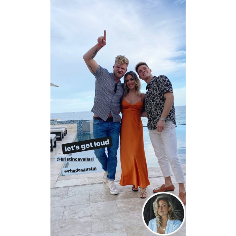 Kristin Cavallari’s Orange Cutout Dress | Big Blonde Hair