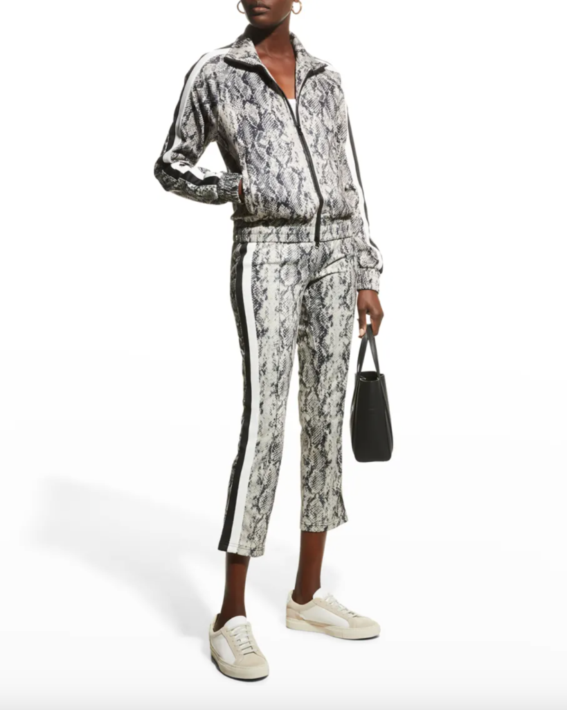 Lisa Rinna's Snake Print Tracksuit