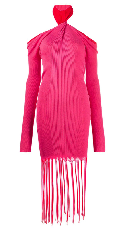 Meredith Marks’ Pink Fringe Dress | Big Blonde Hair