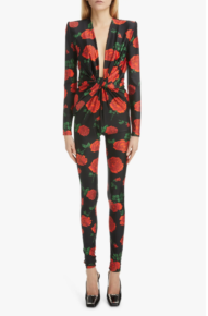Lisa Rinna's Rose Print Jumpsuit