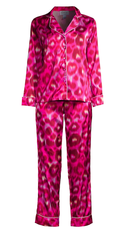Lisa Barlow’s Pink Leopard Pajamas | Big Blonde Hair
