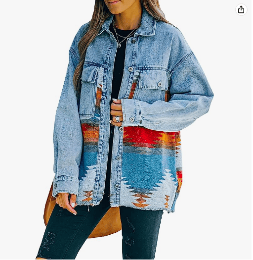 Tamra Judge's Aztec Print Shacket