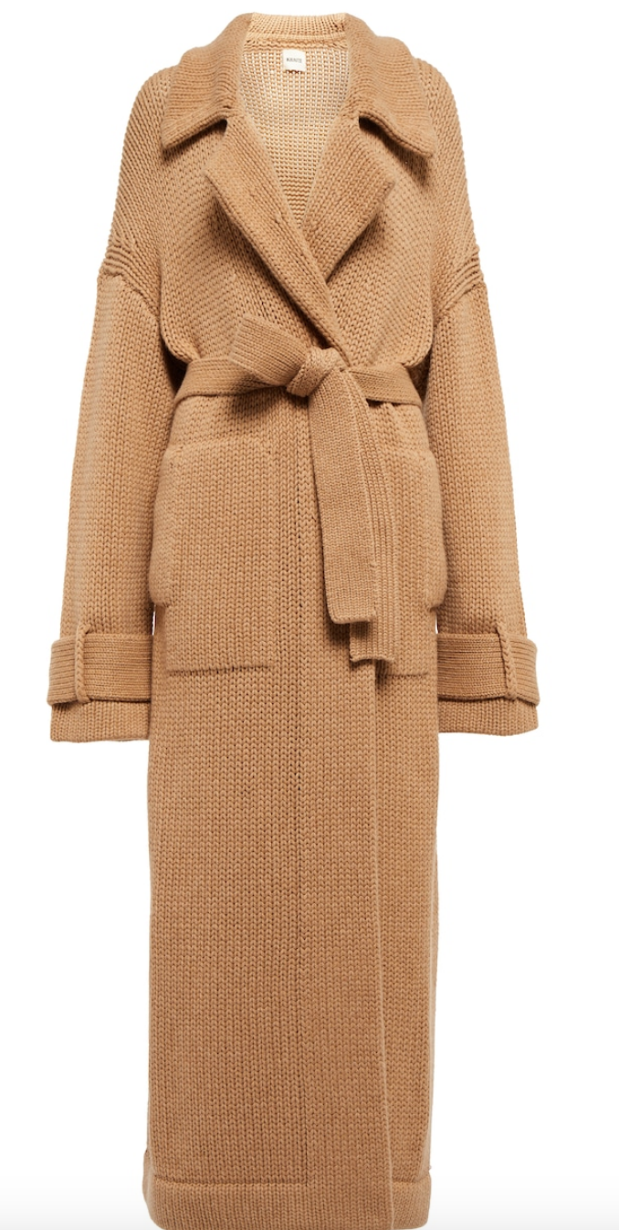 Madison LeCroy's Tan Knit Cardigan