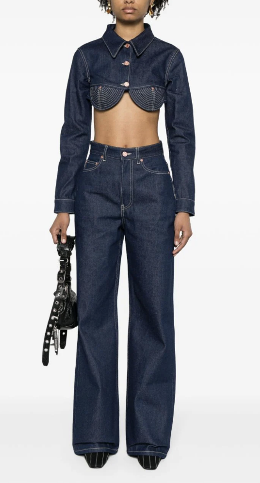 Taleen Marie's Crop Denim Jacket & Jeans